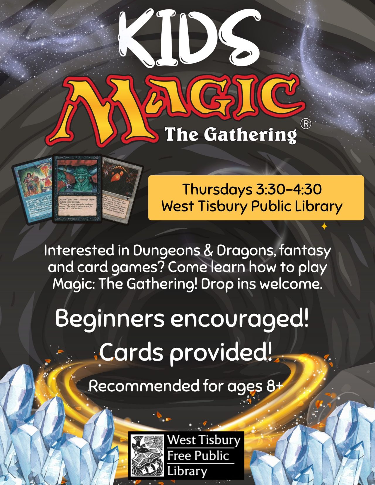 Kid’s Magic: The Gathering Club | West Tisbury Public Library